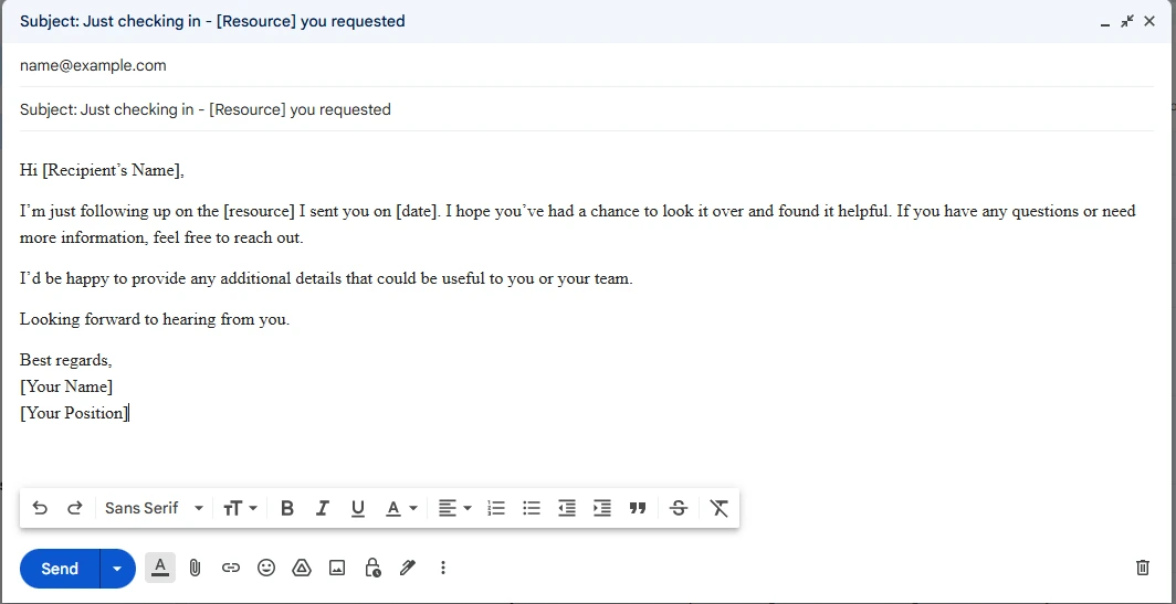 How to Write the Perfect Follow-Up Email After No Response